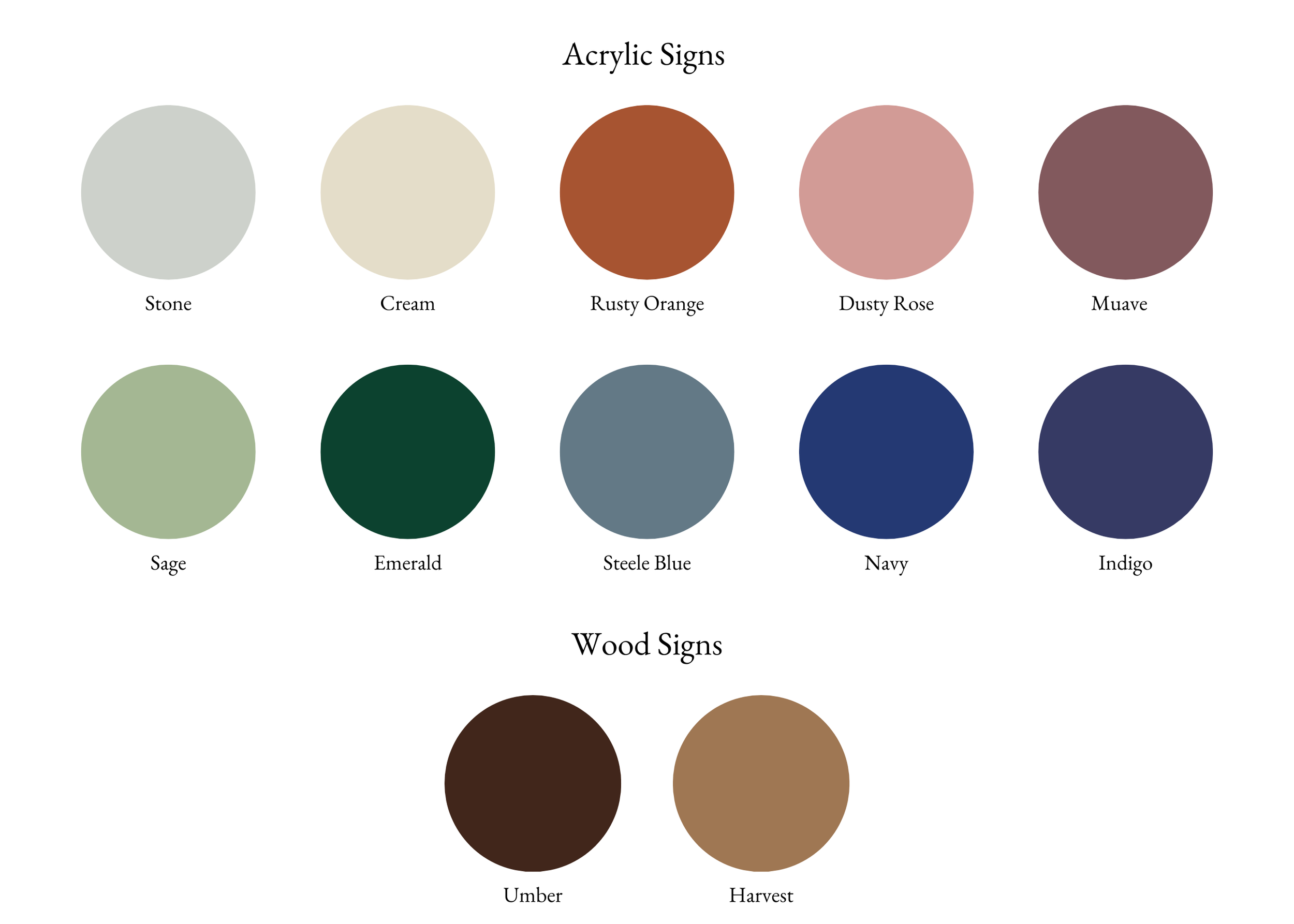 Colour Guide — JDoan Creative Co.