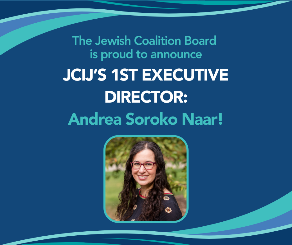 July Newsletter: Announcing JCIJ’s 1st Executive Director — Jewish ...