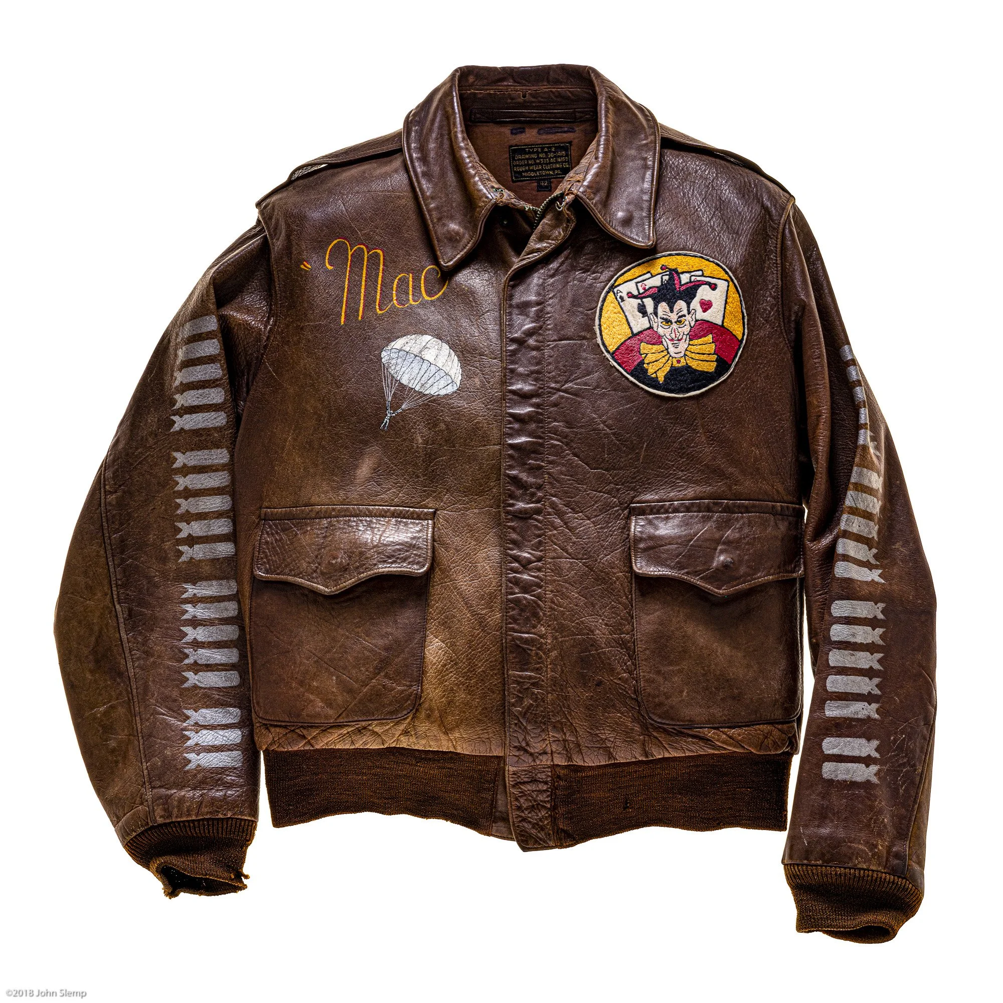 Personal project photographing WWII "bomber jackets" and veterans ...