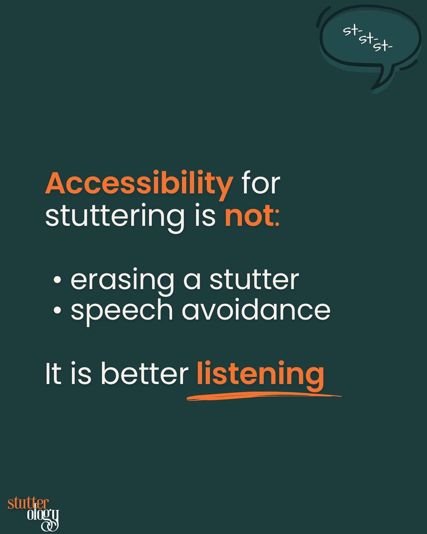 Stutterology - Empowerment and Advocacy for People Who Stutter
