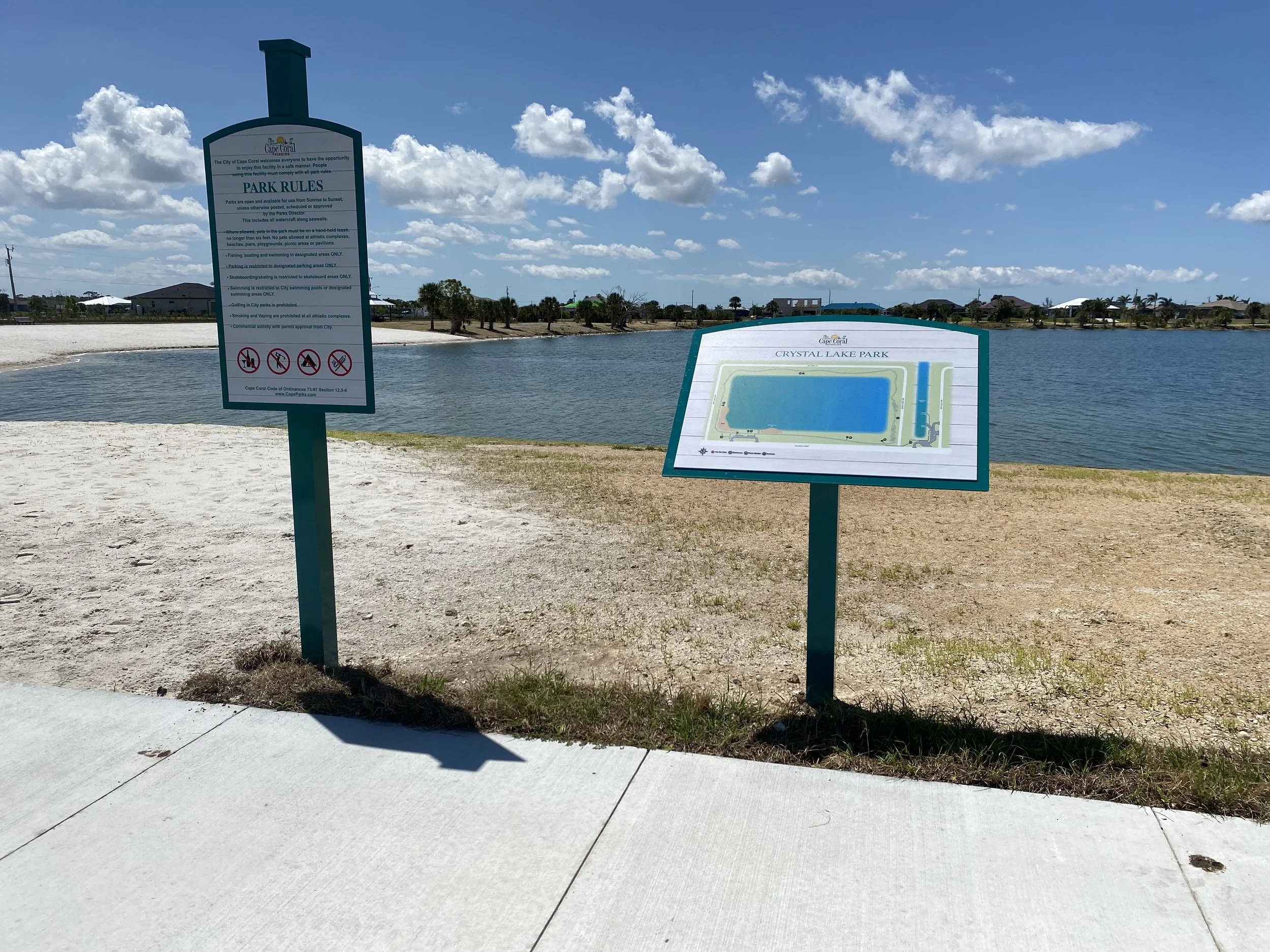 Crystal Lake Park — Northwest Cape Coral Neighborhood Association
