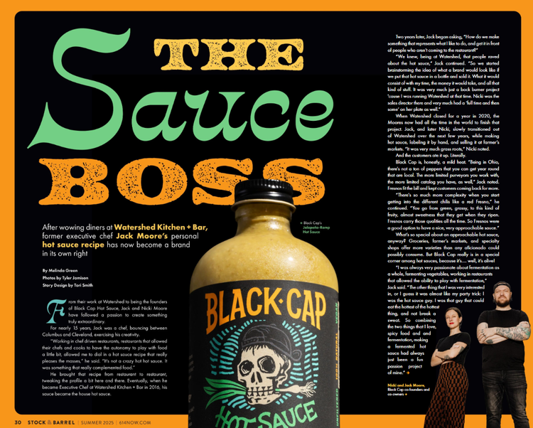 BLACK CAP HOT SAUCE