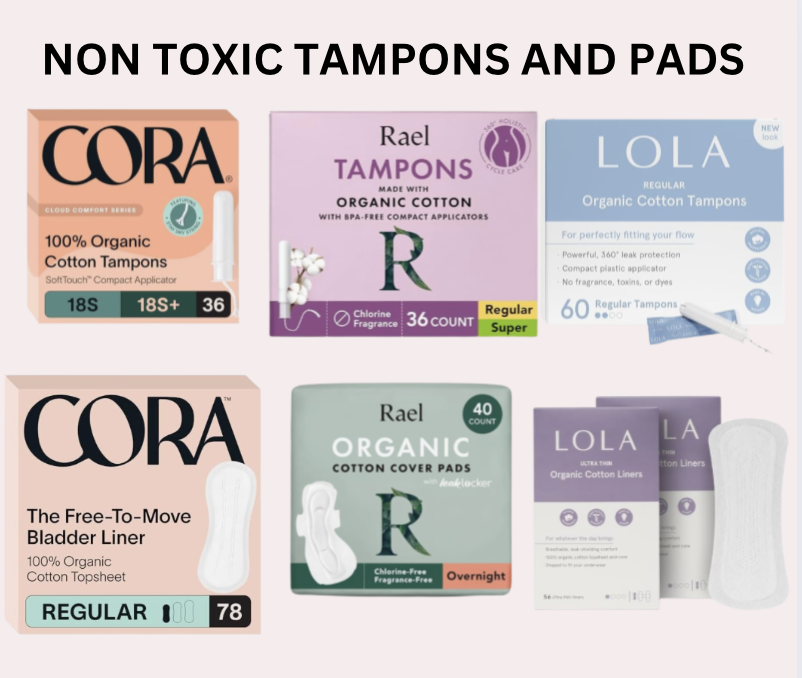 non toxic pads and tampons — Clean Living Karly