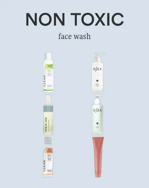 NON TOXIC facial cleansers for every skin type — Clean Living Karly
