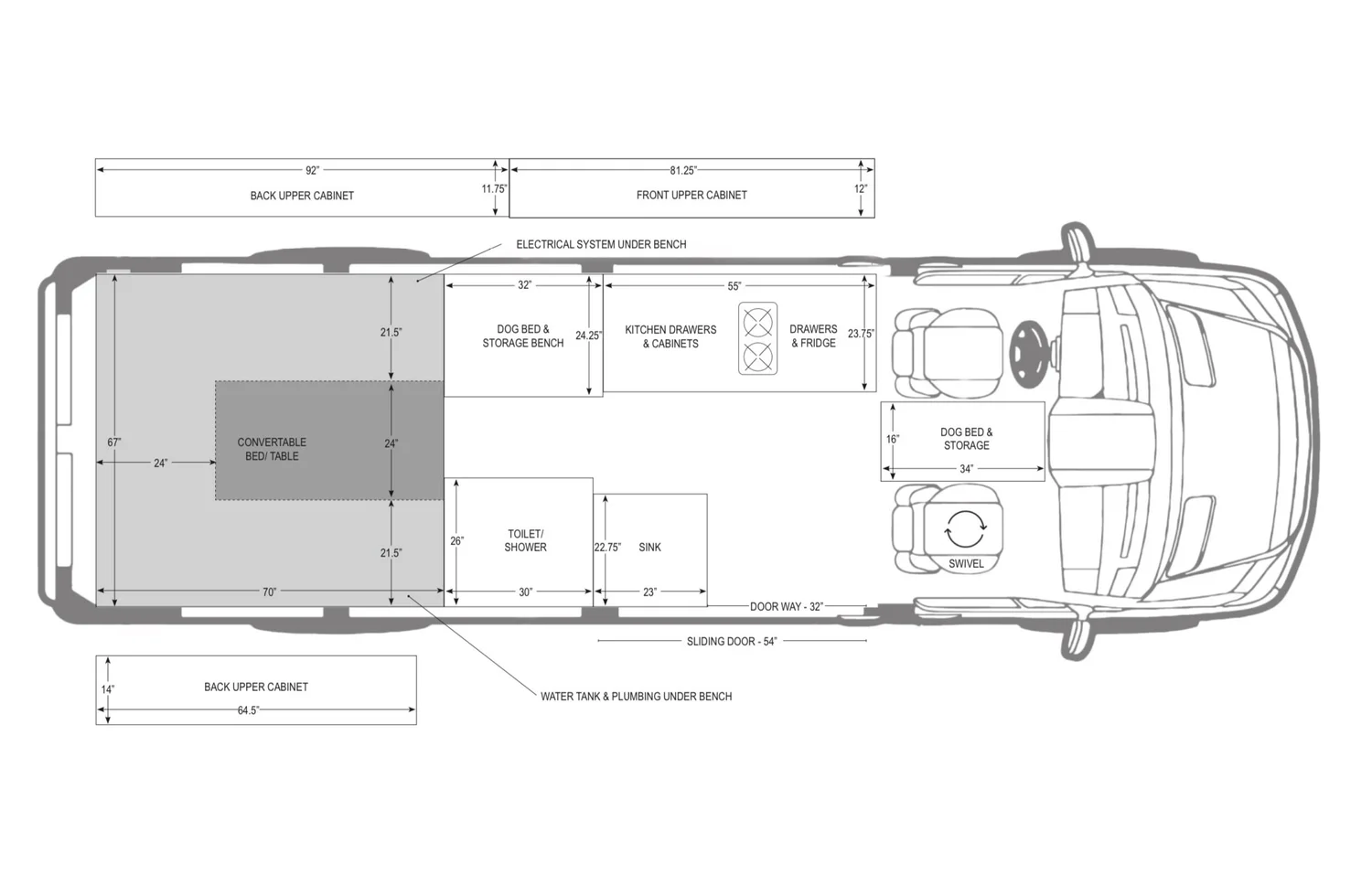 Choosing the Layout of Our Van Camper | Our Vantasy Life