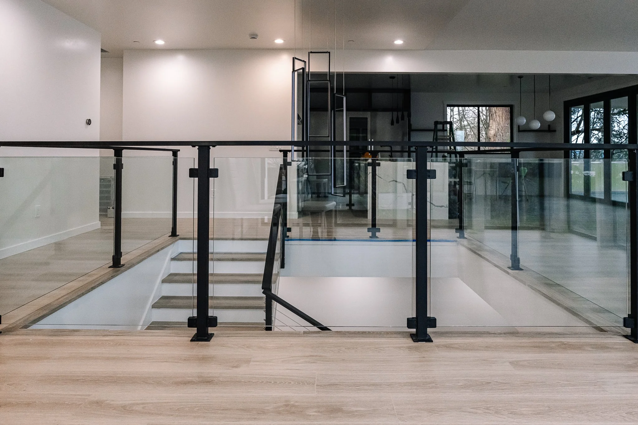 Maisy Railing Interior Framed Glass Railing — Maisy Railing