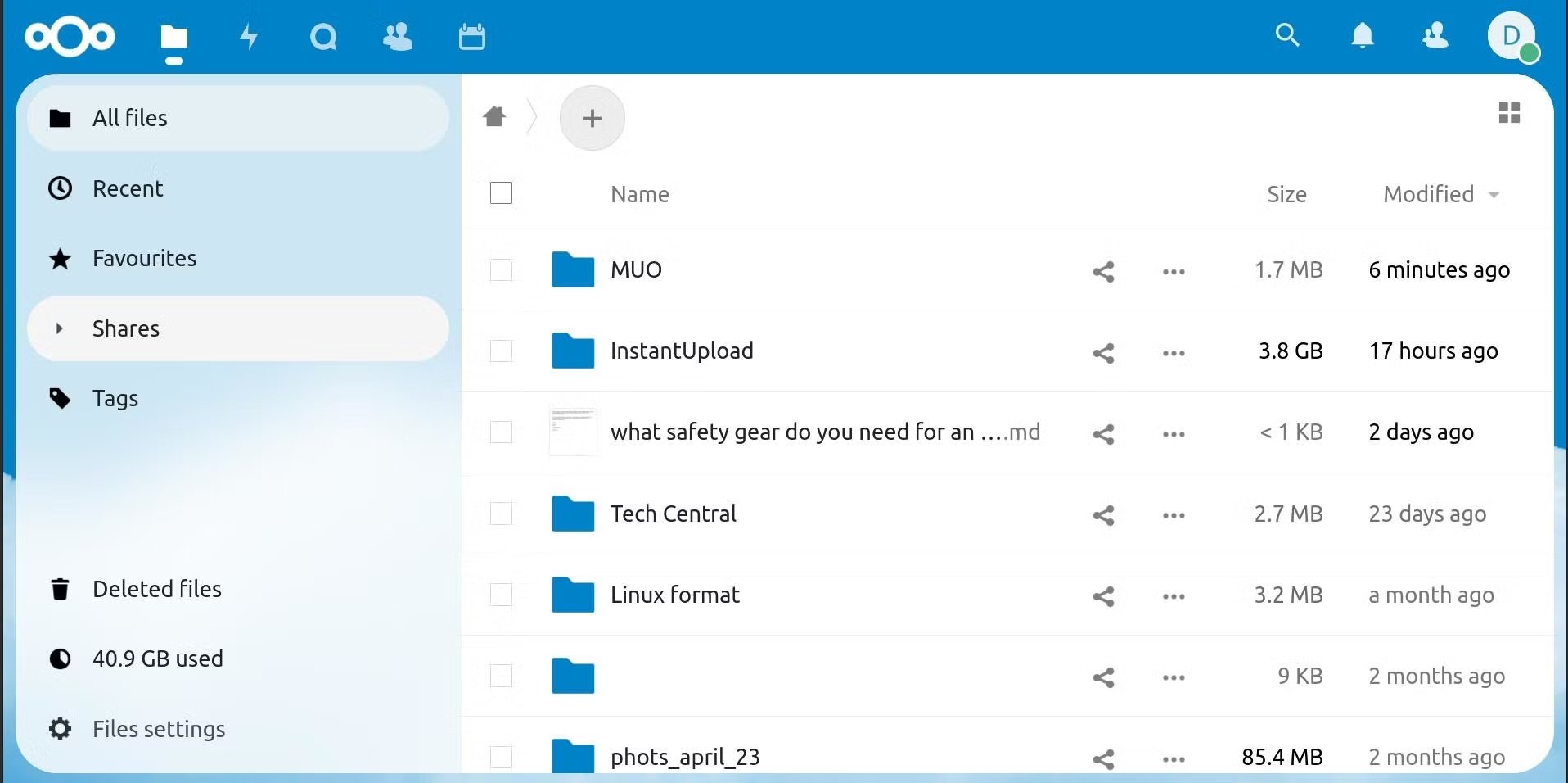 NextCloud auf dem Raspberry Pi: Eigene Cloud für Zuhause — Raspberry-Pi ...