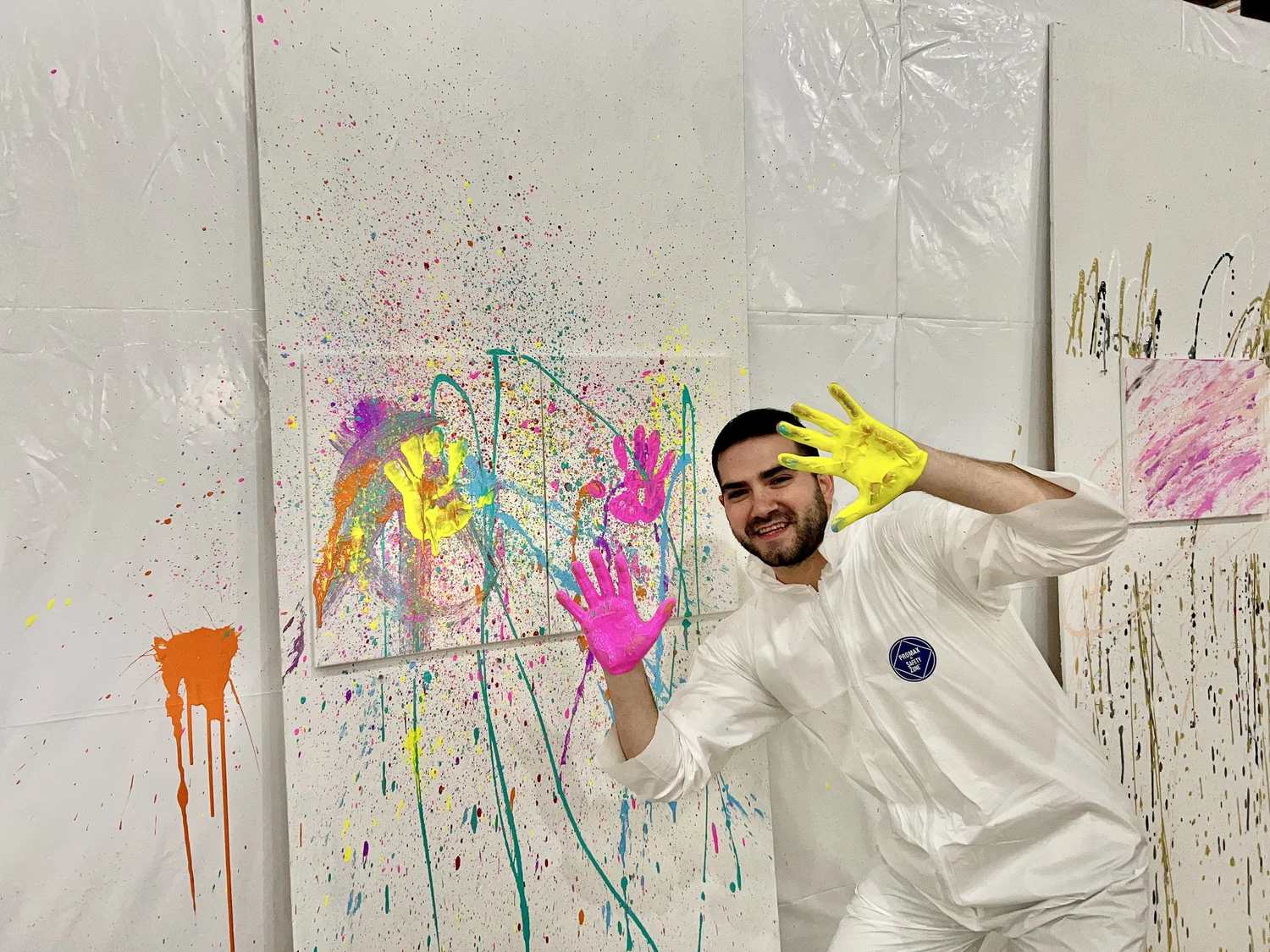 SEE ALL — SPLATTER: Immersive Action Painting