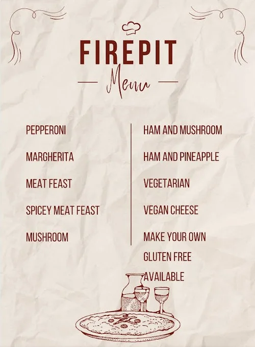 Our Menu — Firepit