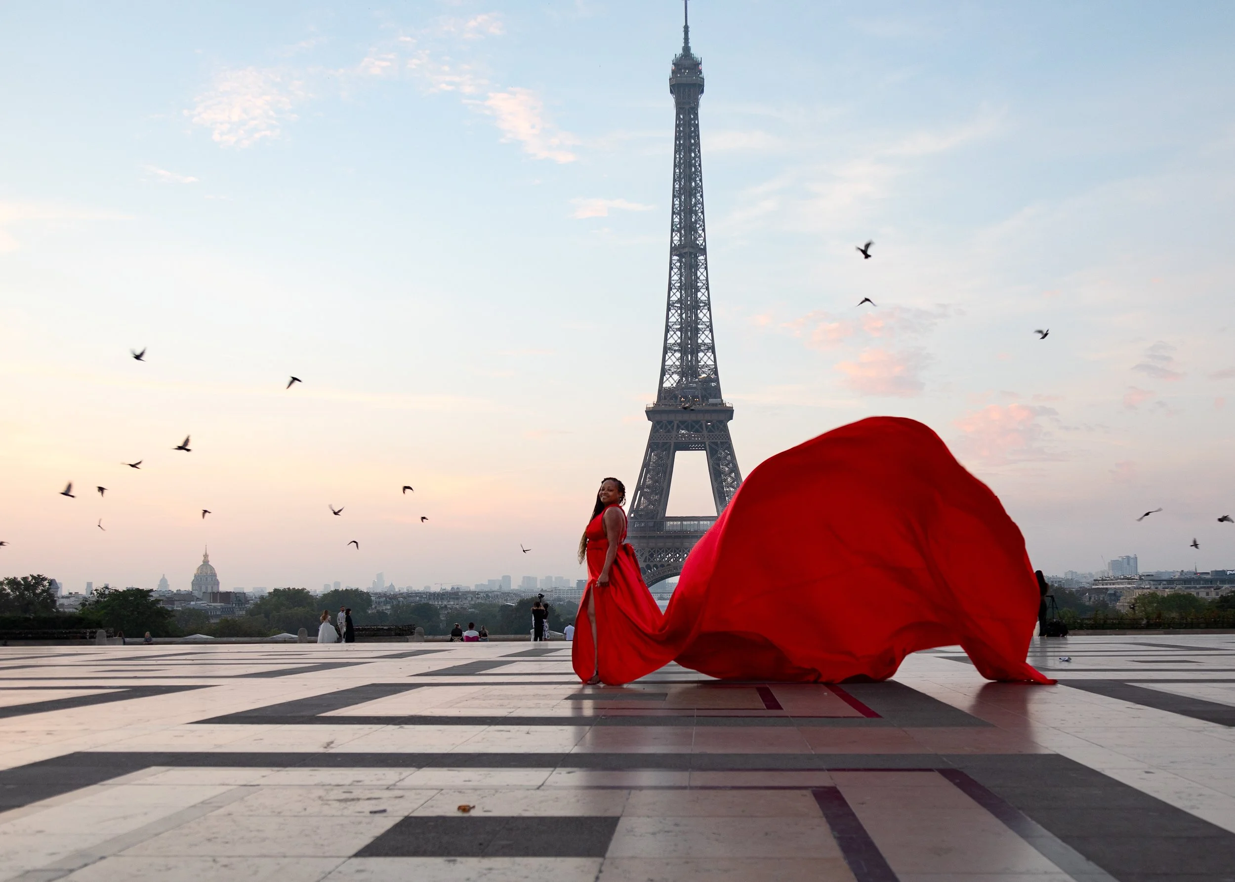 Dream Flying Dress Photography