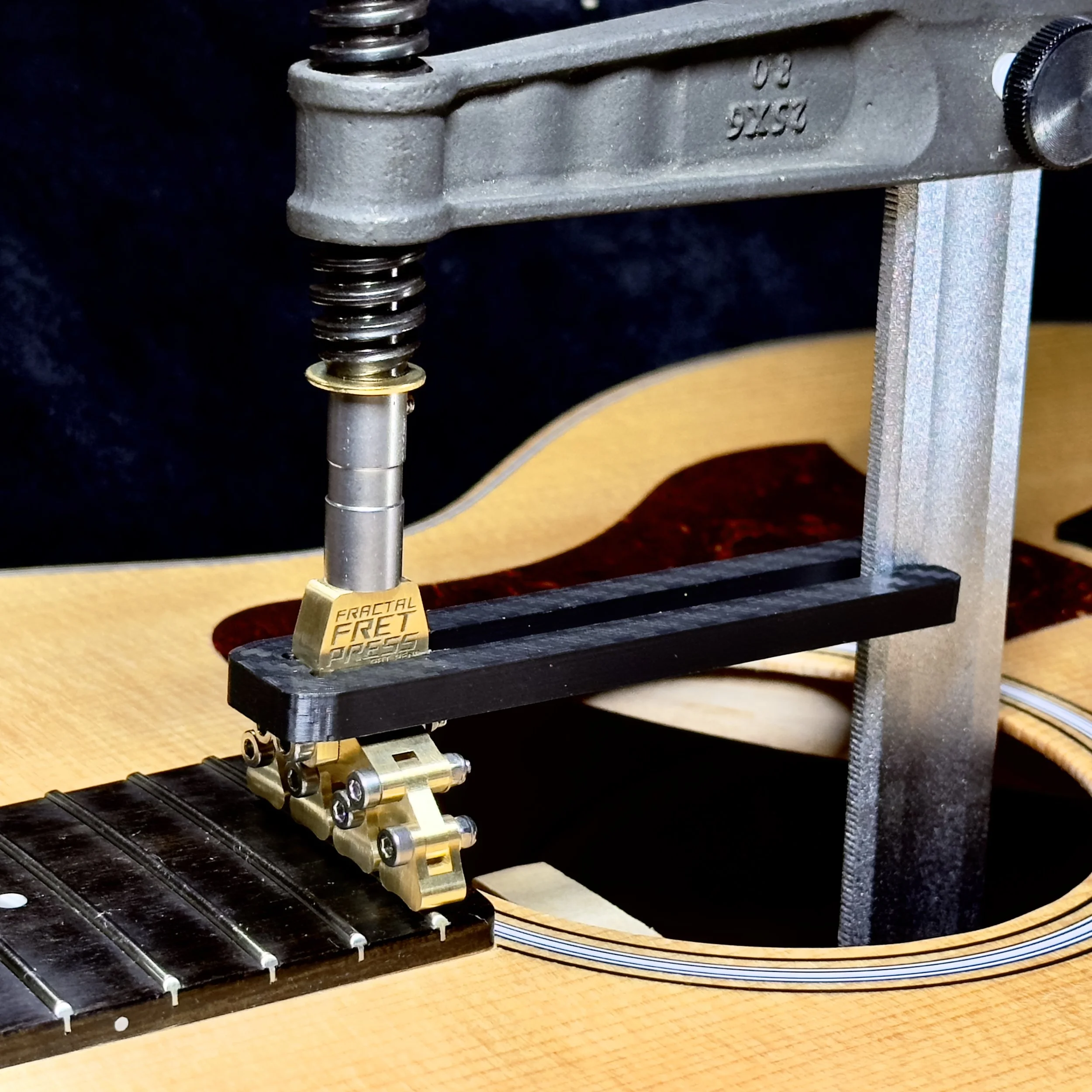 The Fractal Fret Press for compound & standard radius fretboards. — J ...