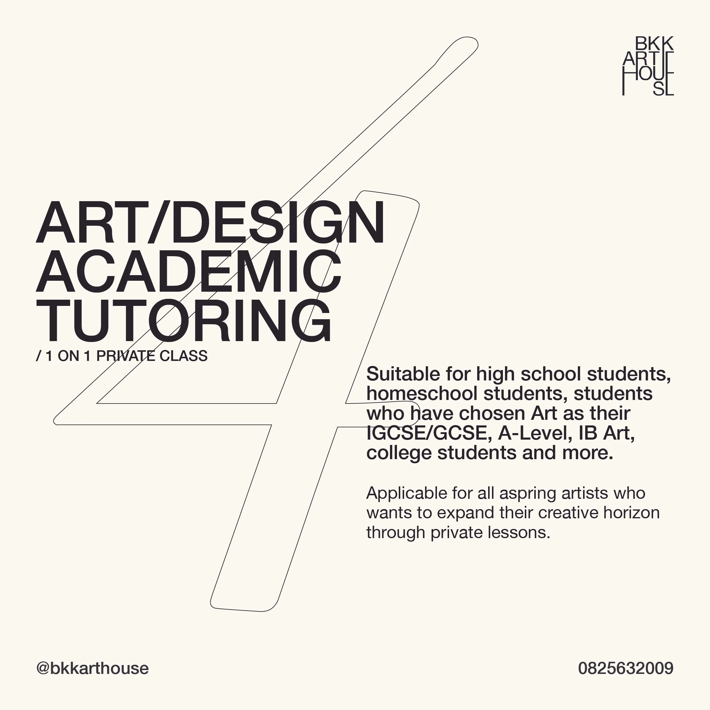Art & Design Academic Tutoring — BKK Art House
