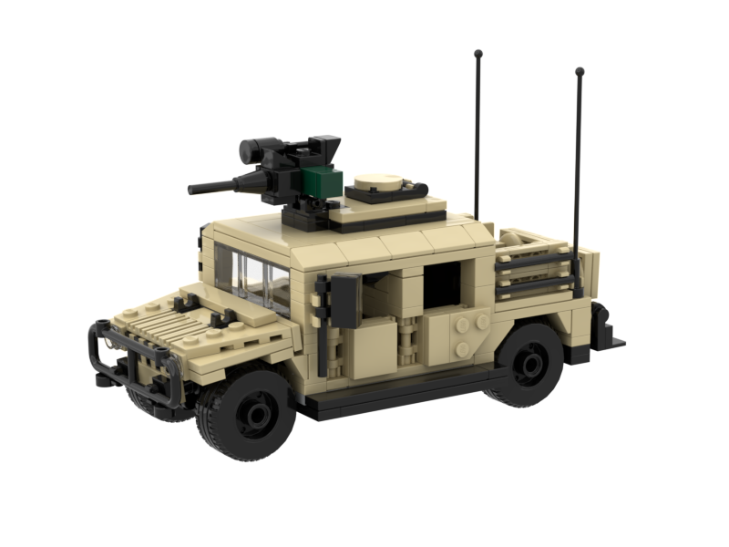 Special Forces HMMWV "Humvee" W/Parts list and DIGITAL INSTRUCTIONS ...