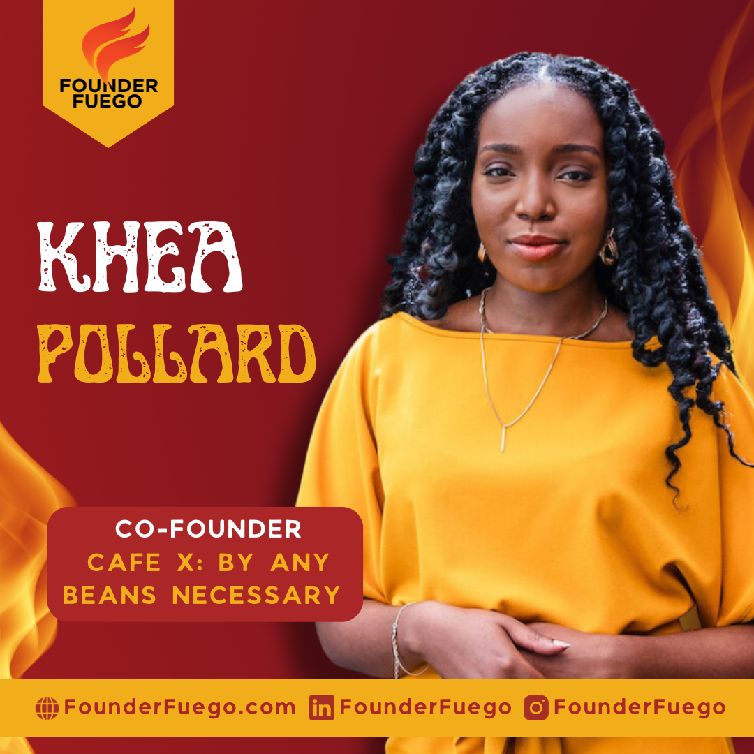Meet Khea Pollard Founder of Cafe X Where Coffee Beans Have a Mission ...