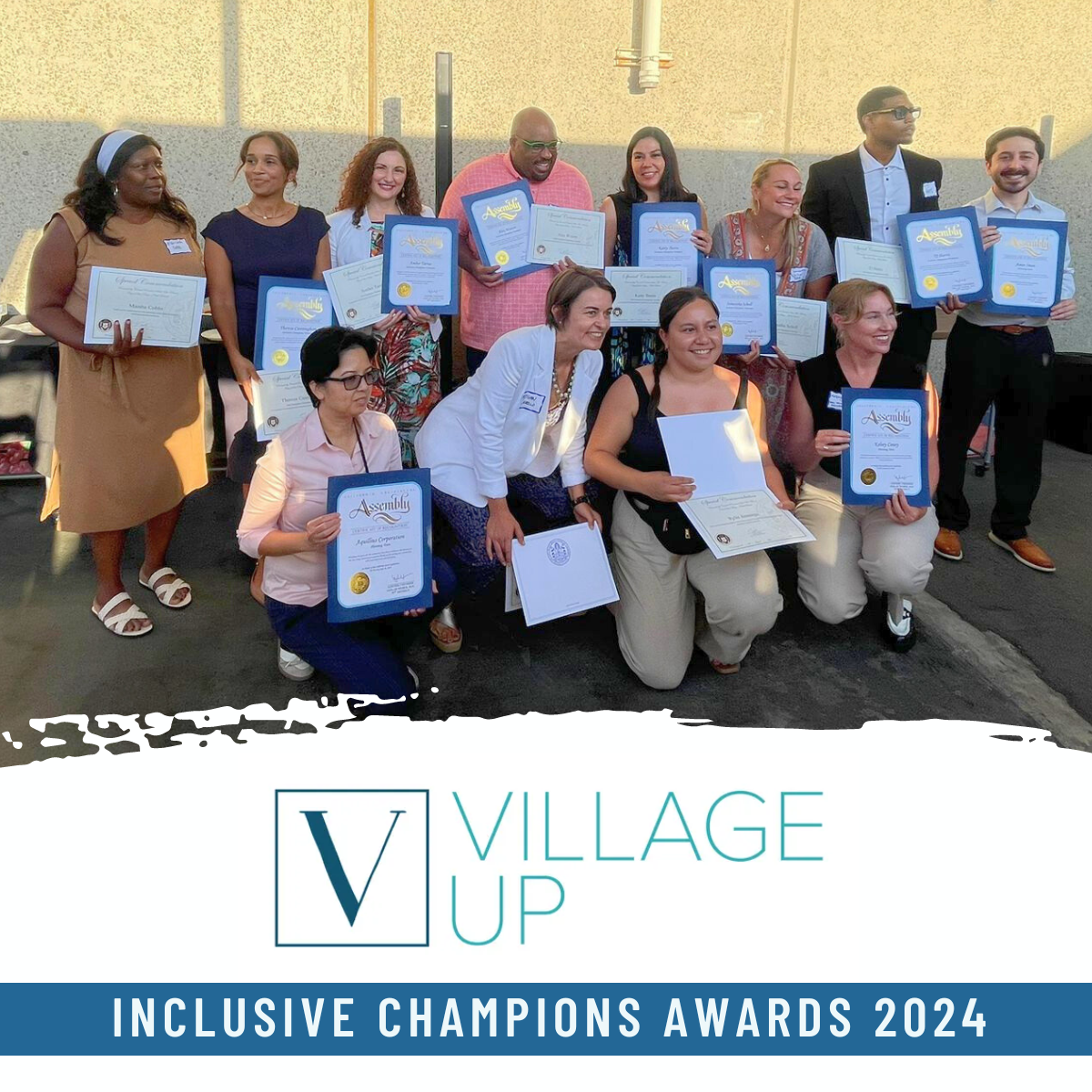 Village Up San Diego 2024 Inclusive Champion Awards — FounderFuego®