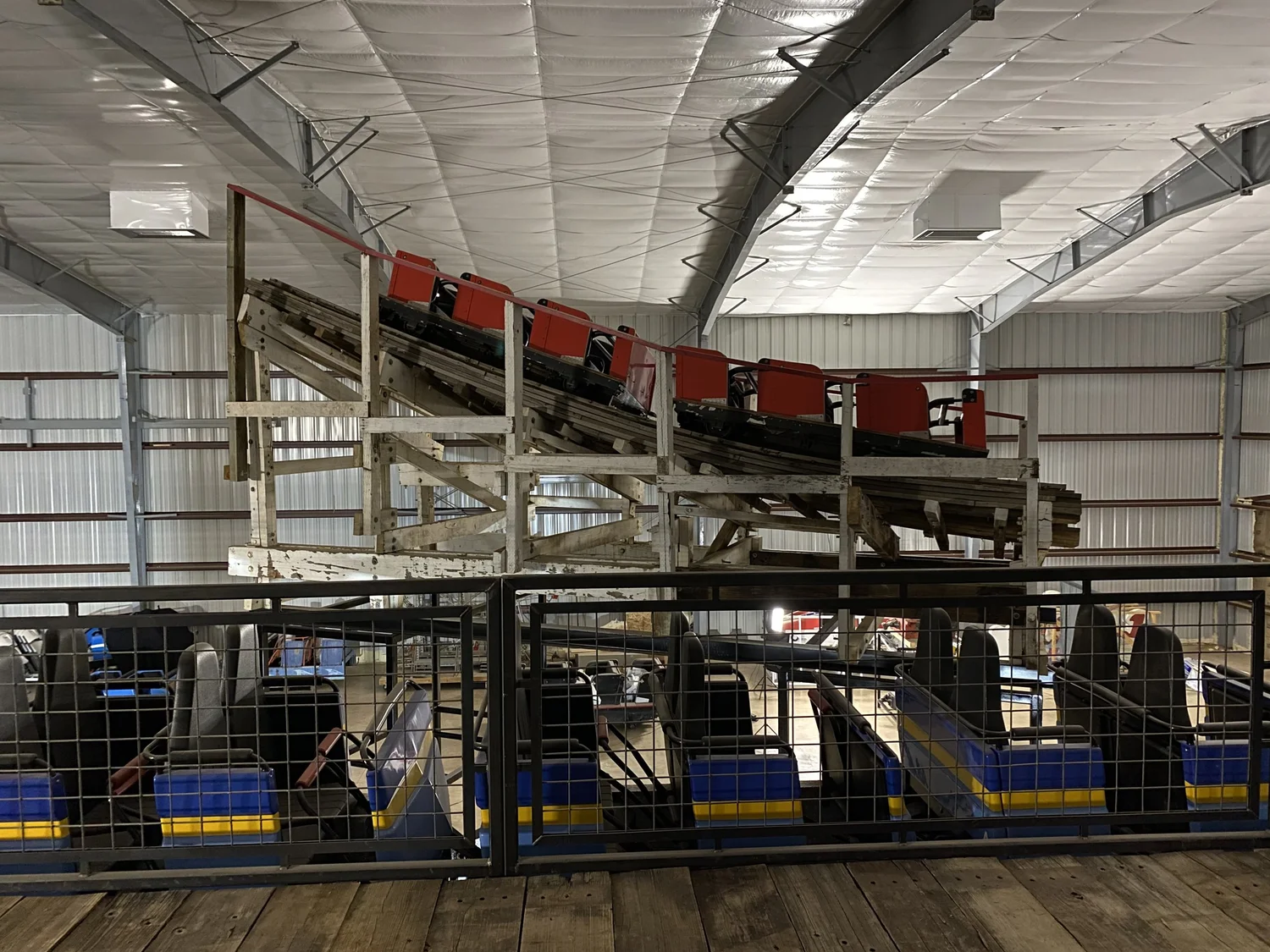 Texas Cyclone Track Section — The National Roller Coaster Museum and ...
