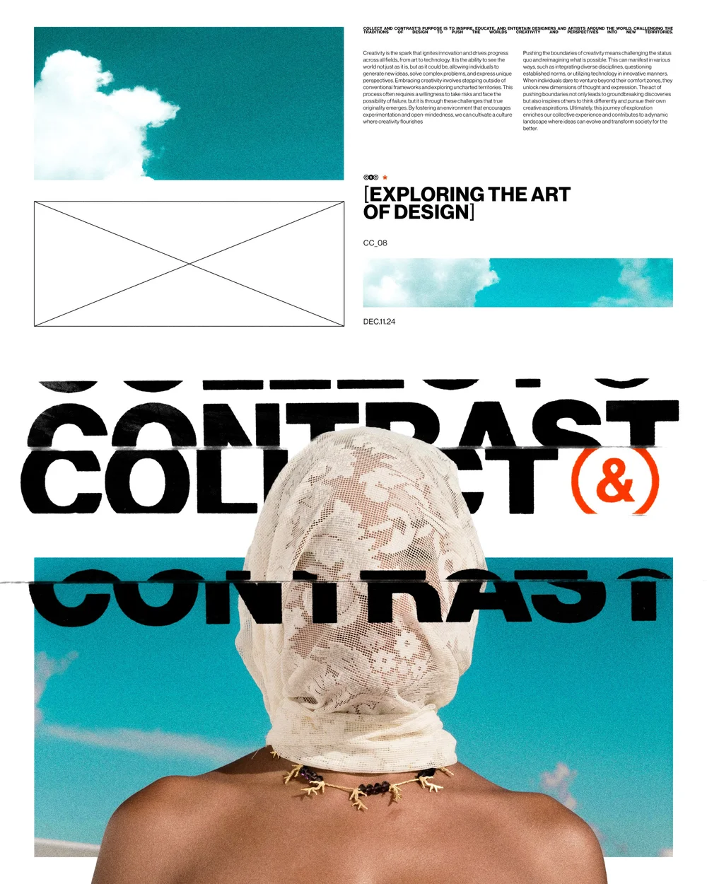Collect & Contrast Brand Identity — Austin Dingess