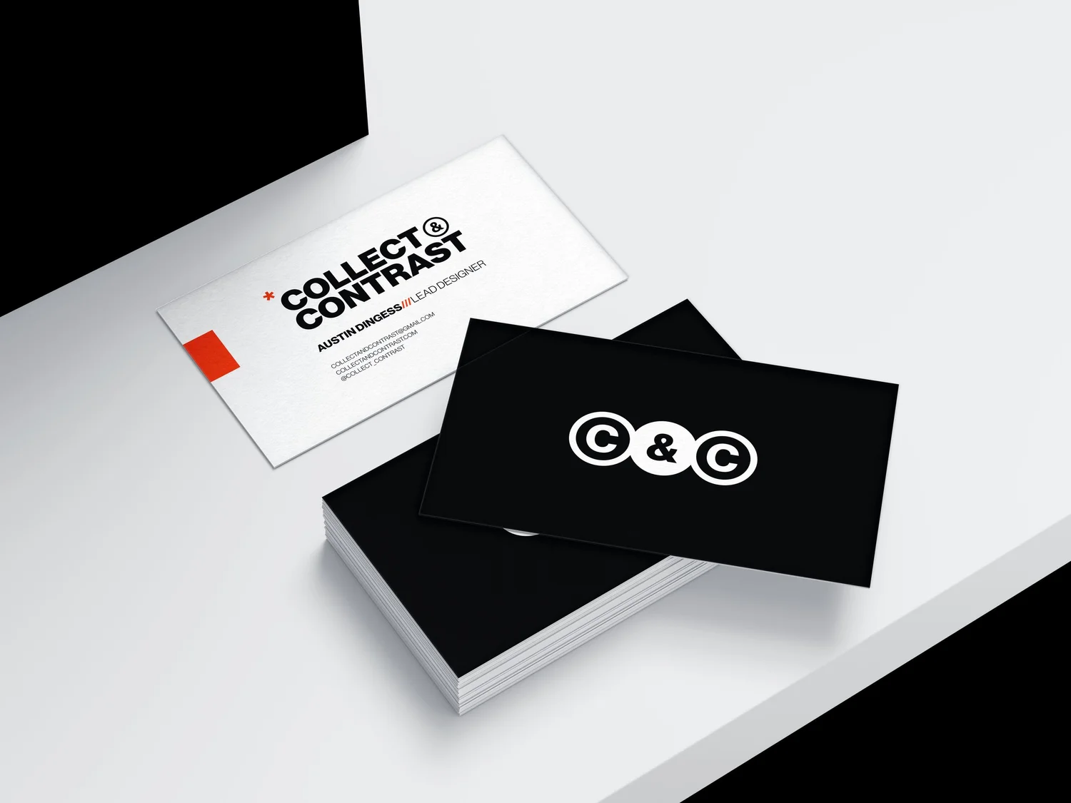 Collect & Contrast Brand Identity — Austin Dingess
