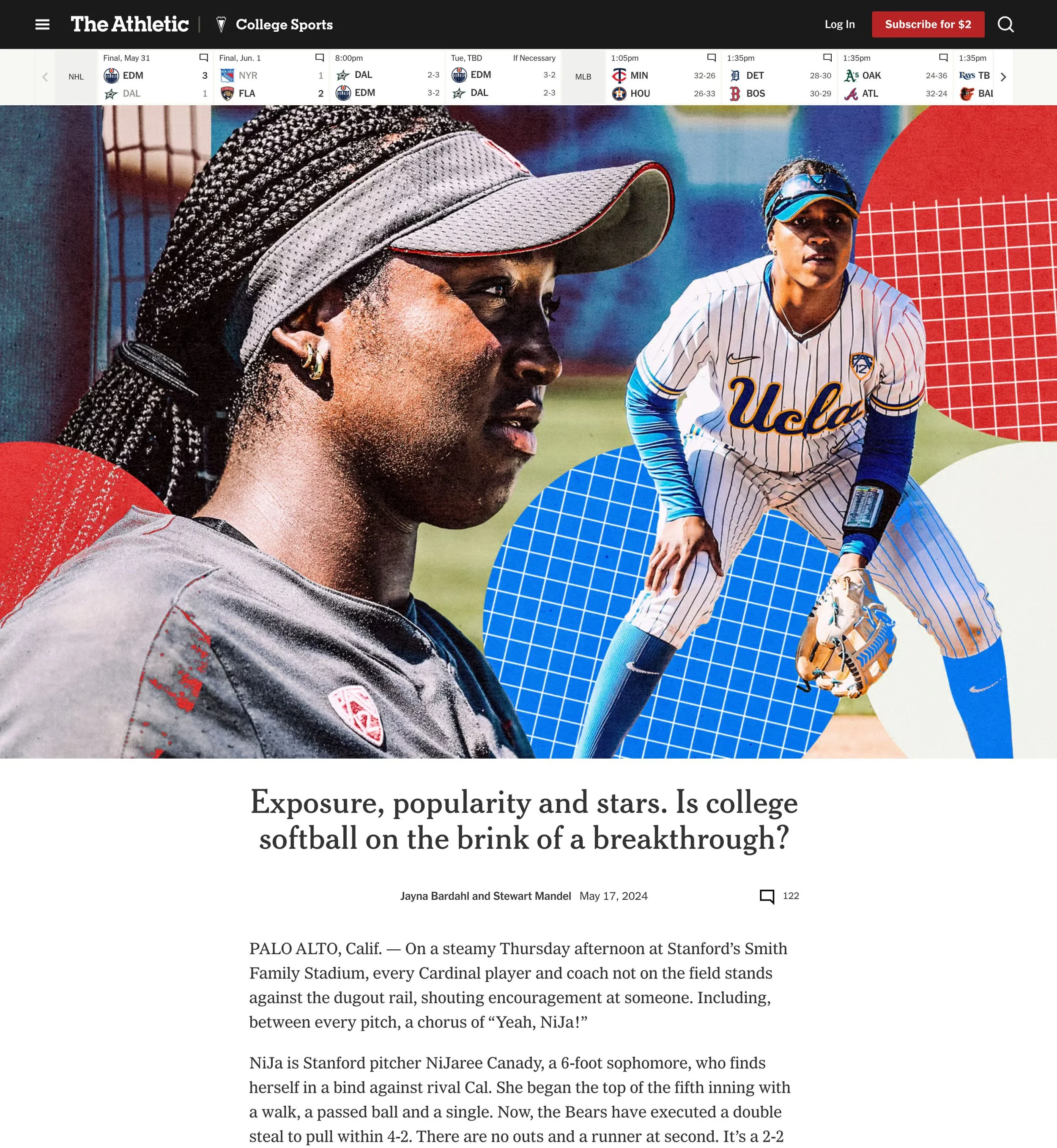 Nijaree Nija Canady | NIL Partnerships | USA Softball Player of the ...