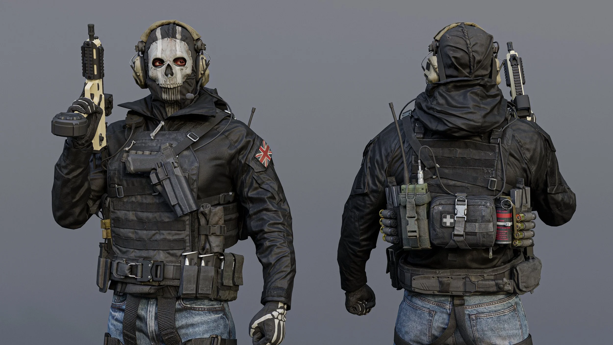 The Ghost Workout Routine: Train Like Simon Riley From Modern Warfare 2 ...