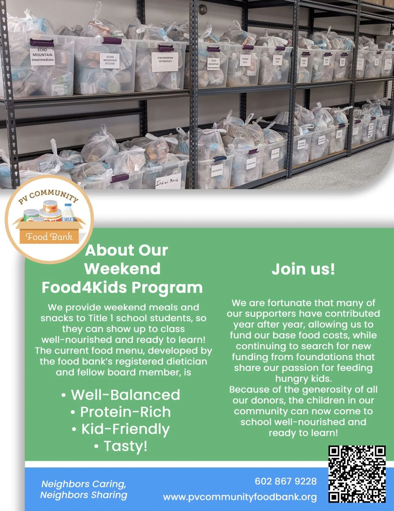 PV Community Food Bank - Food Drives for the PV Community