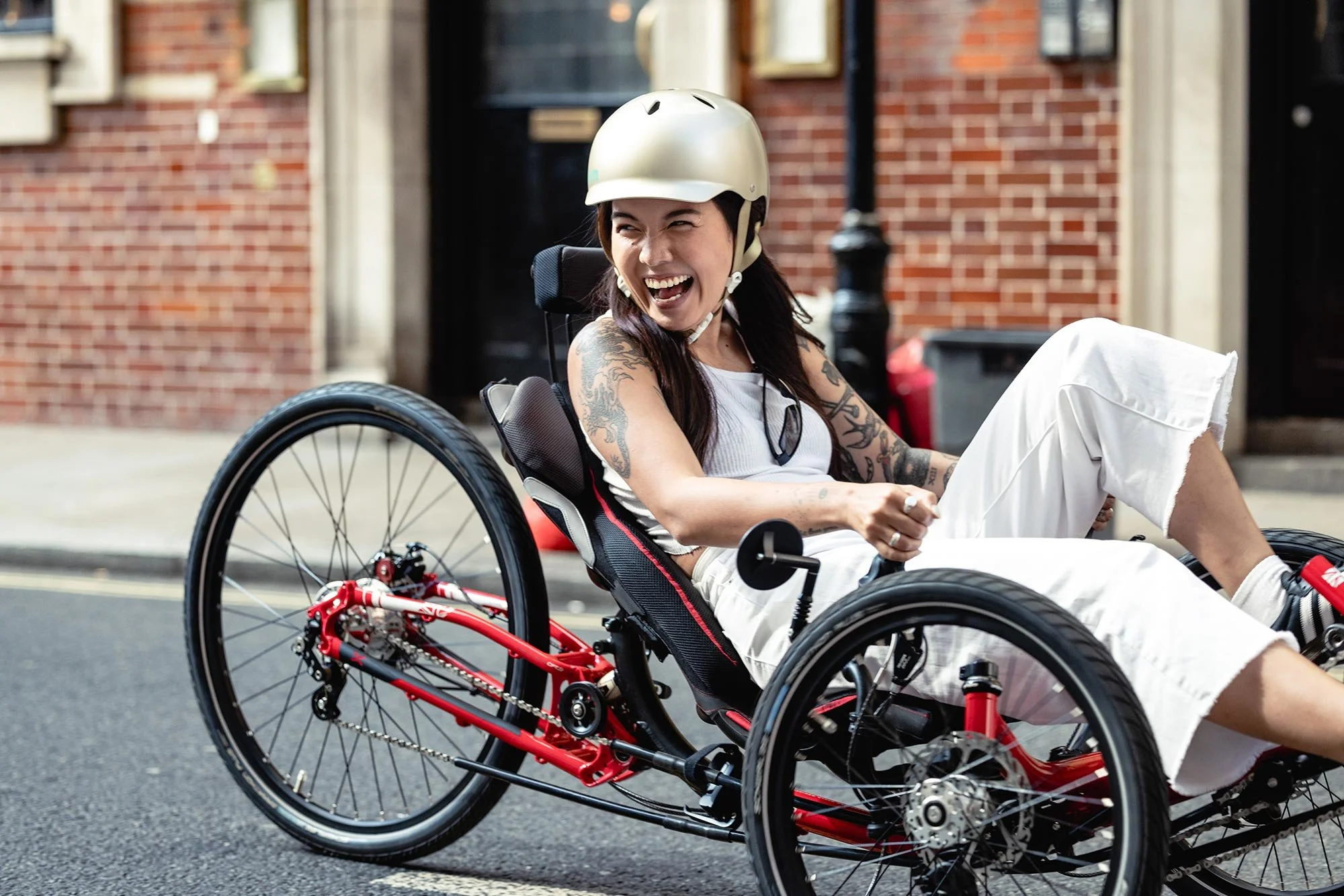 How to ride a recumbent trike — Cosmic Bikes