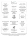 Menu — Bellini's