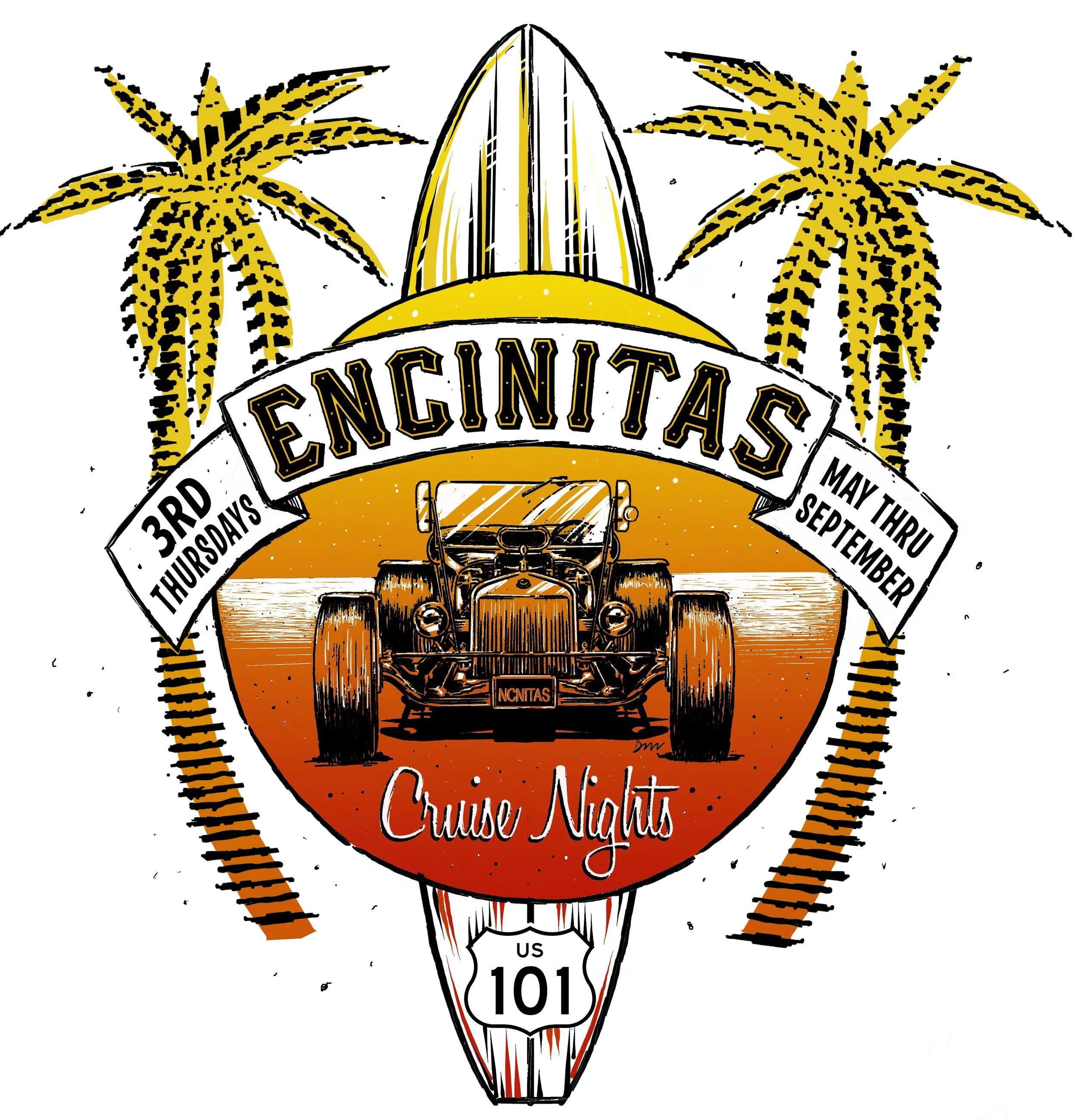 Encinitas Cruise Nights - Classic Cars on the 101 - Official Page