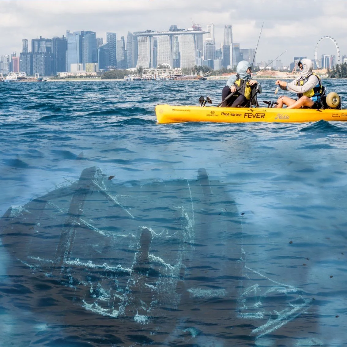 Shipwreck Bay - Kayak Fishing at Marina East — Fever Kayak Fishing ...