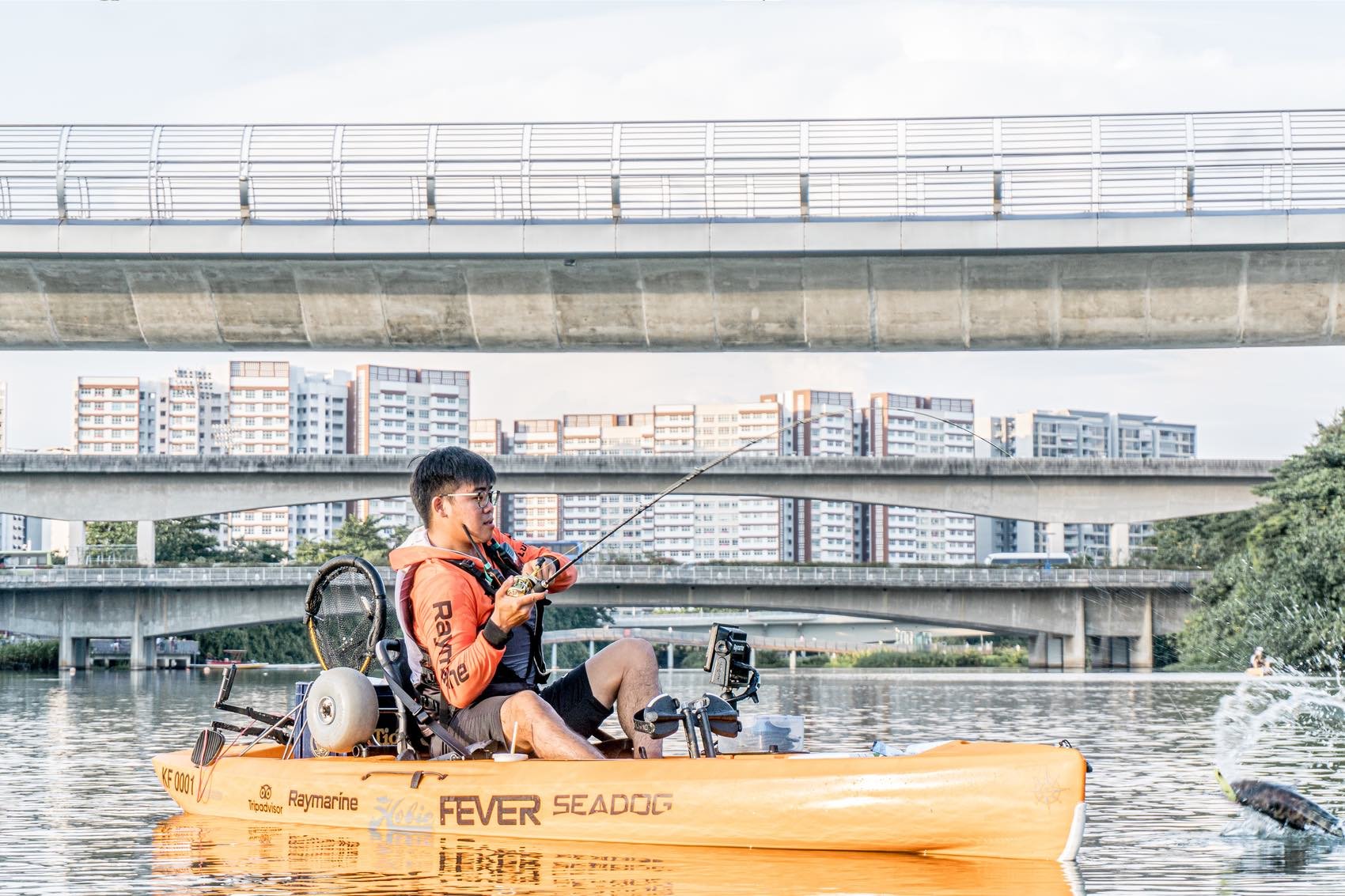 Freshwater - Kayak Fishing at Punggol Reservoir — Fever Kayak Fishing ...