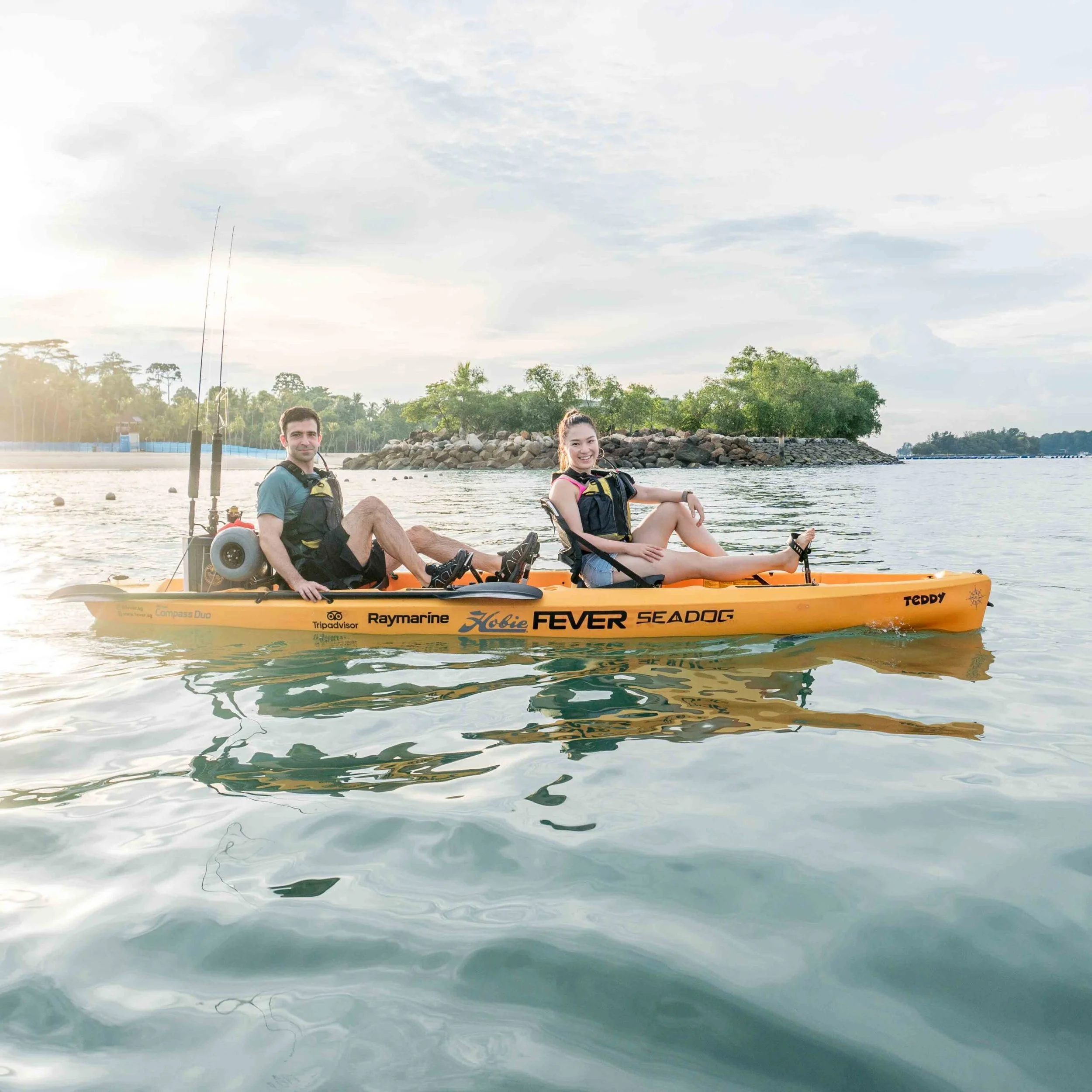 Sandy Shores - Kayak Fishing at Sentosa — Fever Kayak Fishing Adventures