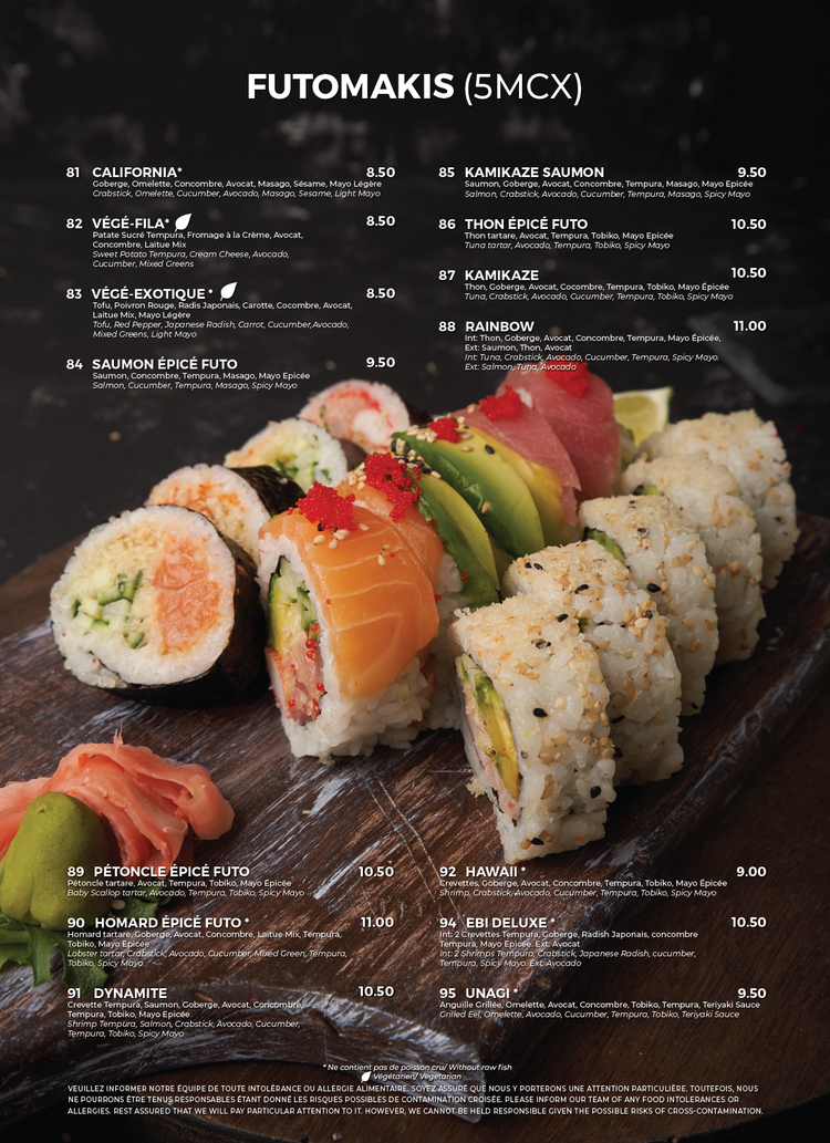 QUEEN-MARY DINE-IN MENU — SHUSHU MTL