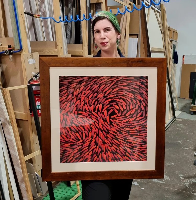 Mobile Framing — Burl By Design - Custom Picture Framing