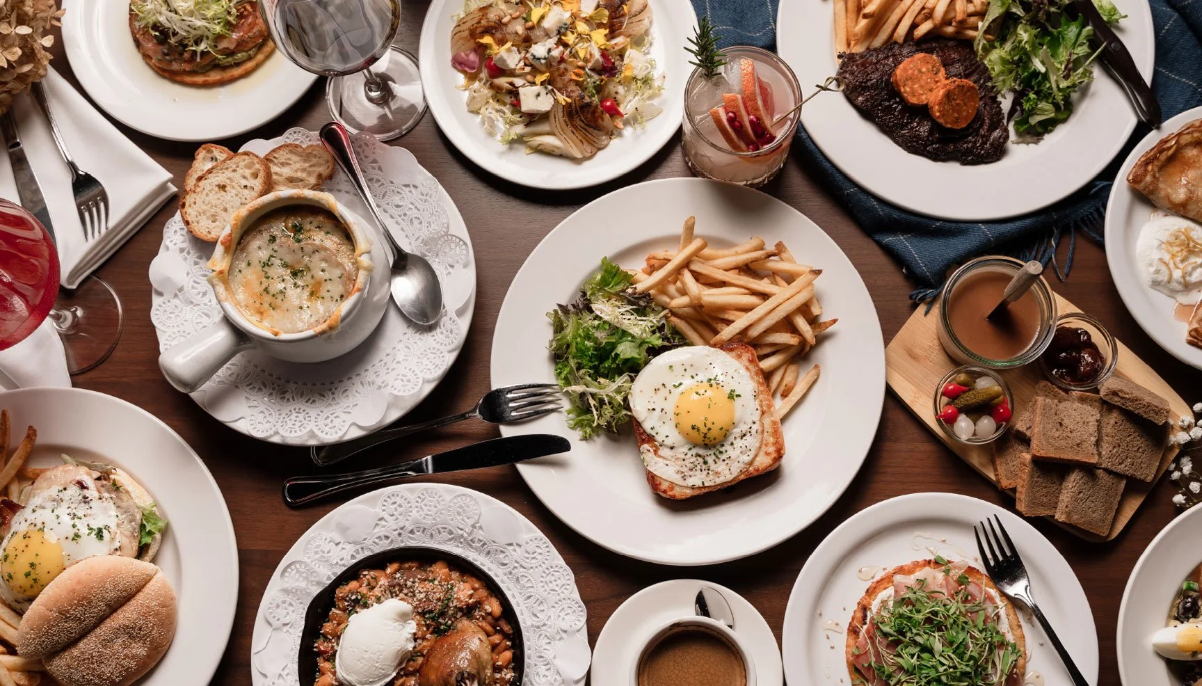Menu — French Inspired West Coast Brunch Fare