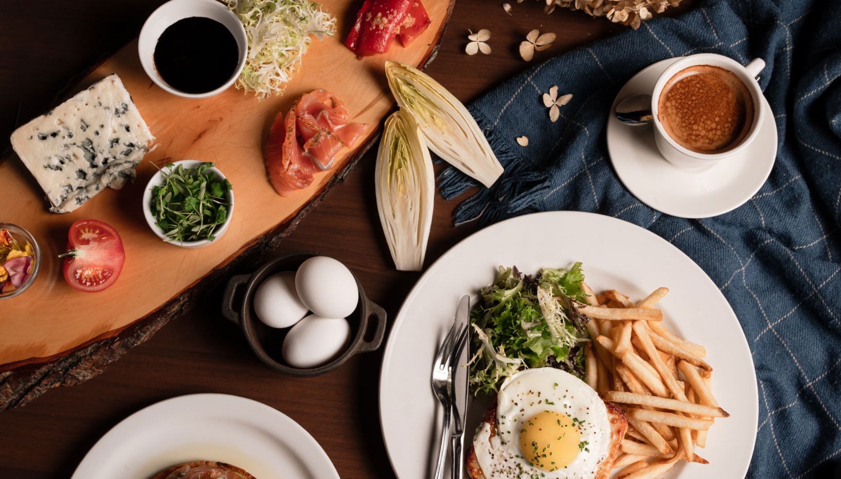 French Inspired West Coast Brunch Fare