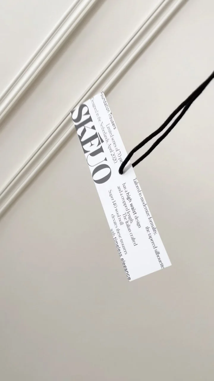 Elevating Menswear: Skeuo's Custom Typeface Logo Design — Yarza Twins ...