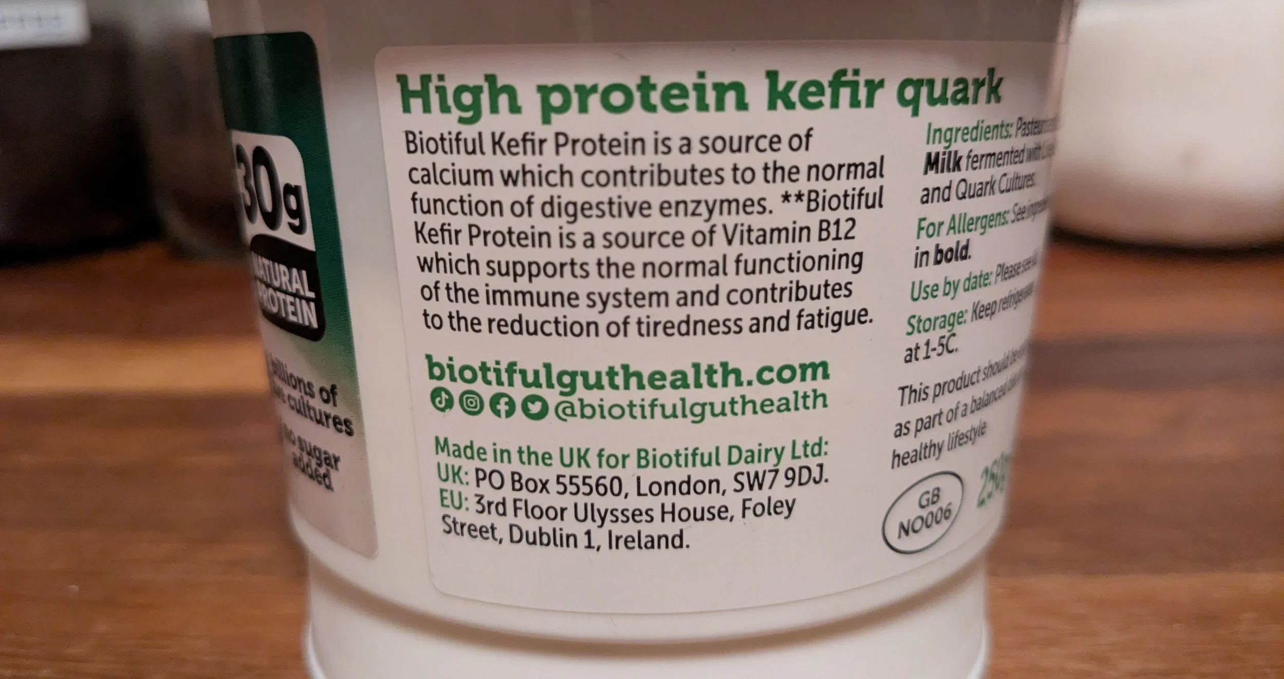 Biotiful protein kefir review — Hello Gut Health