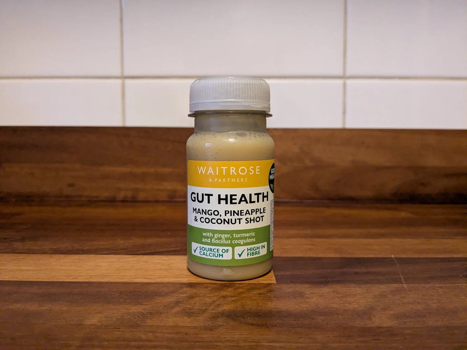 Waitrose gut health shot review — Hello Gut Health