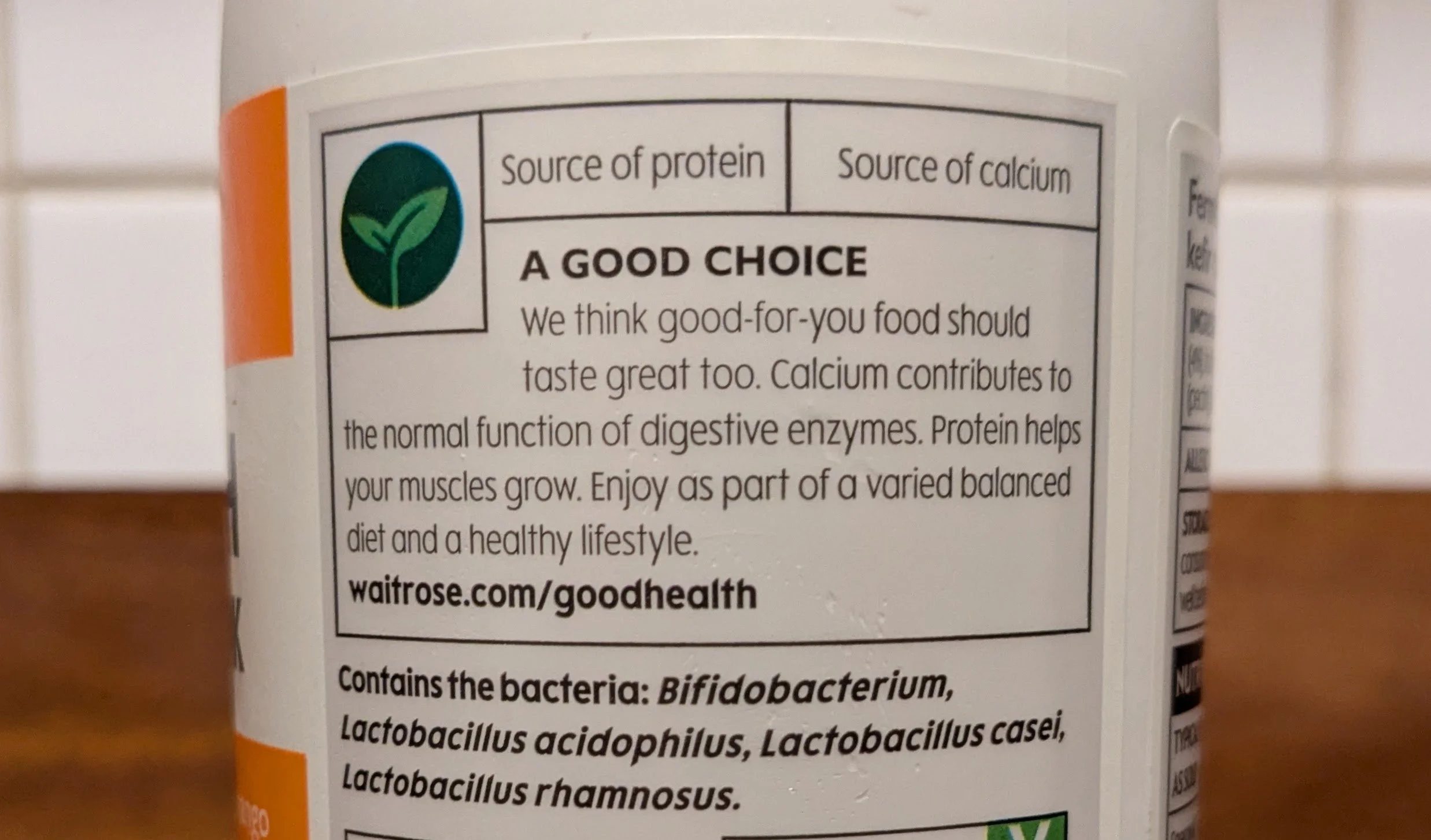 Waitrose kefir review — Hello Gut Health