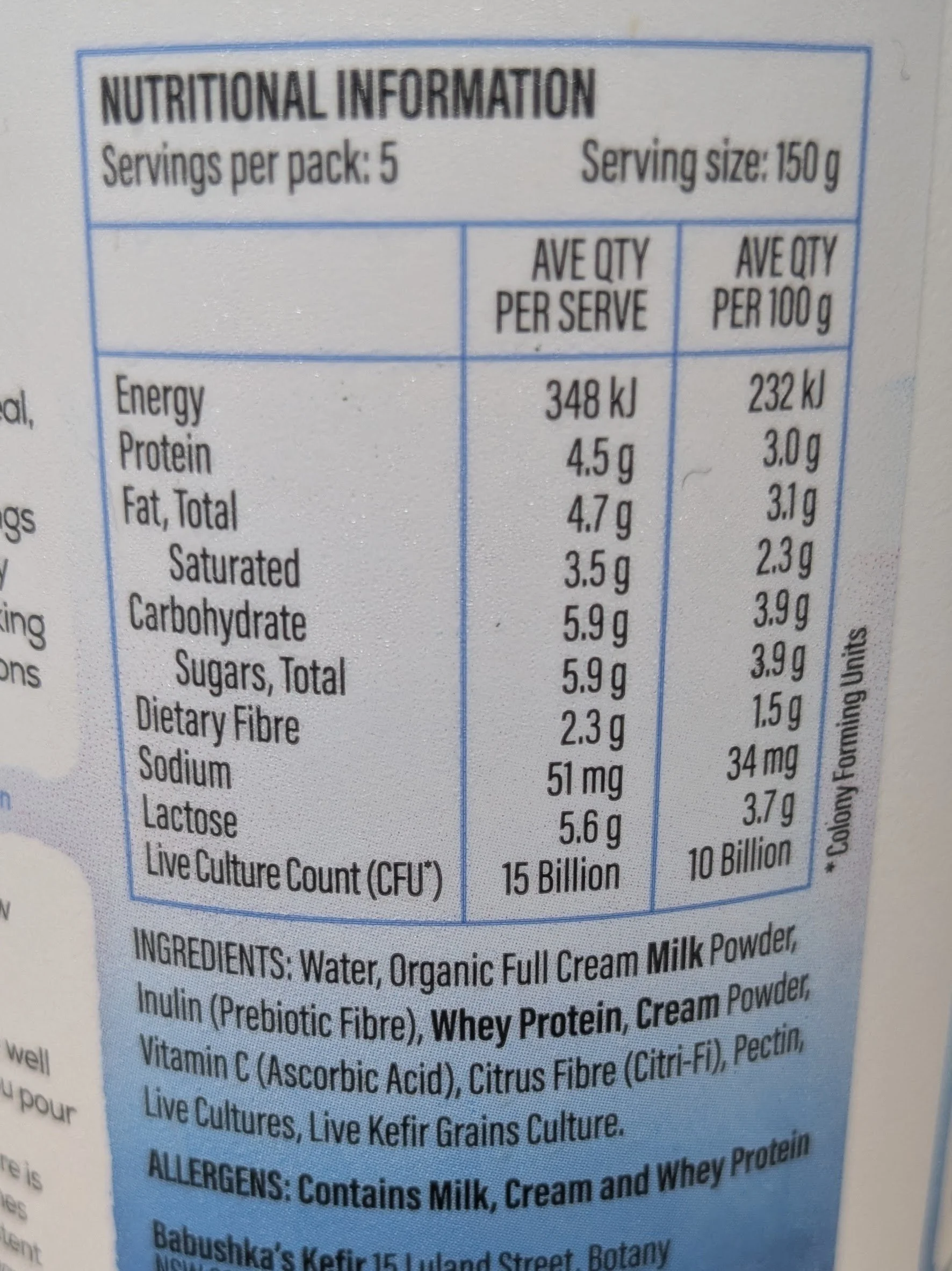 Babushka's kefir review — Hello Gut Health