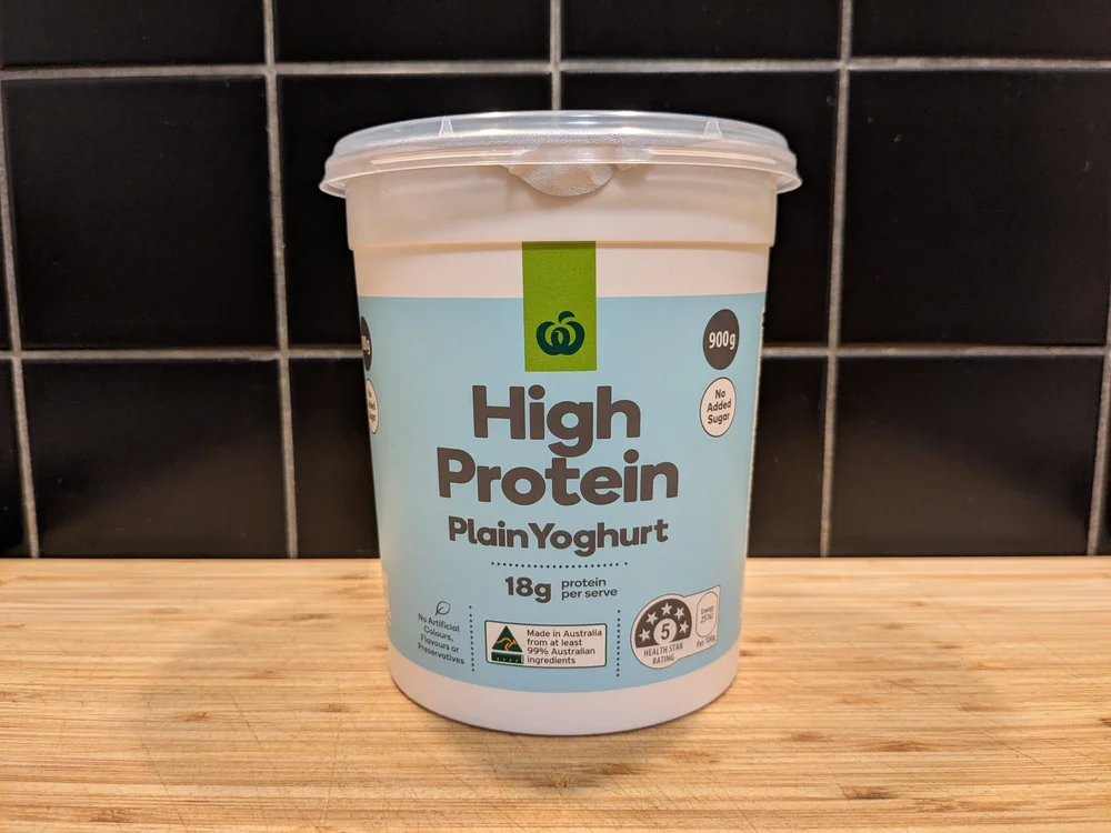 Woolworths high protein plain yoghurt review — Hello Gut Health