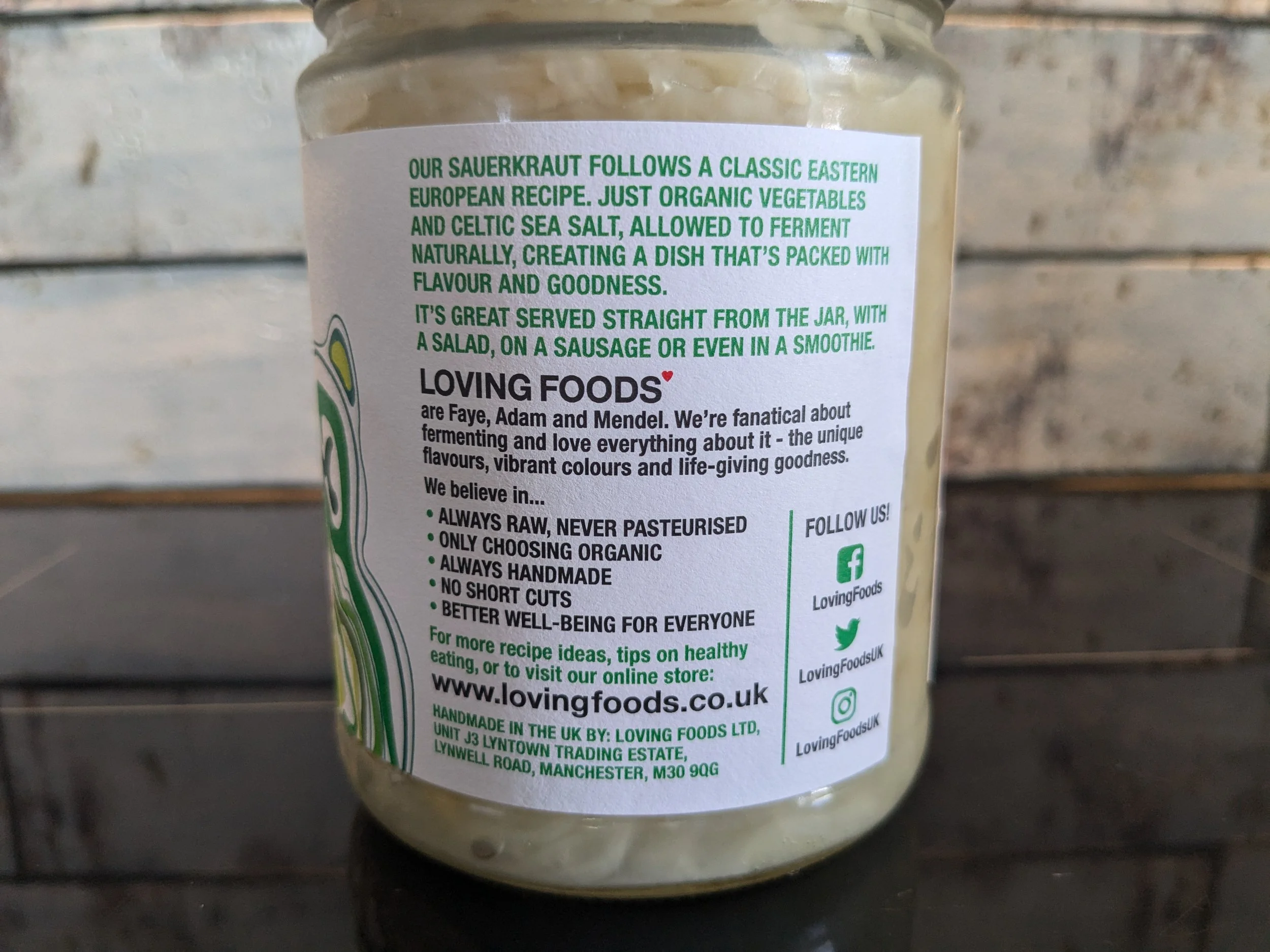 Loving Foods Sauerkraut review — Hello Gut Health