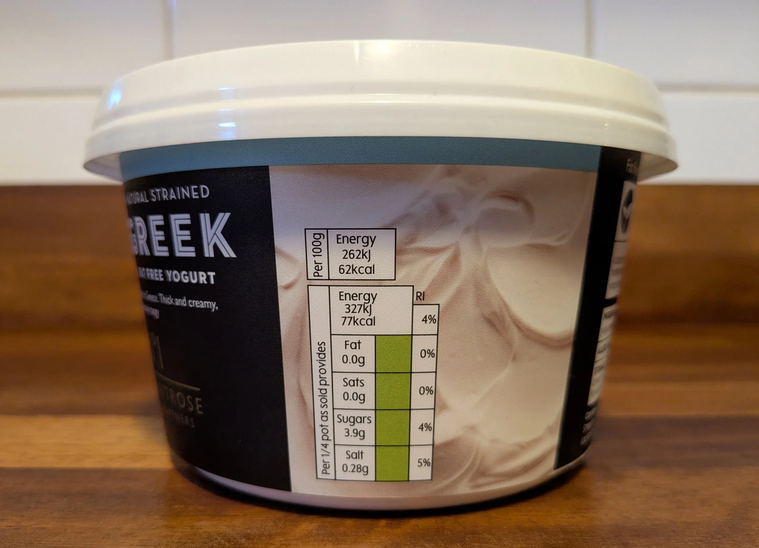 Waitrose No.1 fat free Greek yoghurt review — Hello Gut Health
