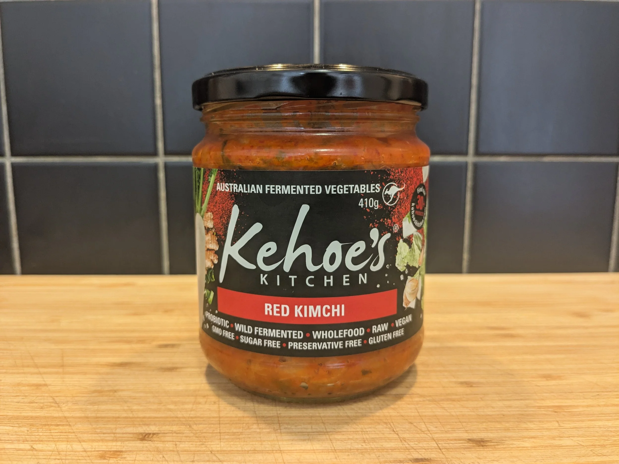 Kehoe's Kitchen red kimchi review — Hello Gut Health