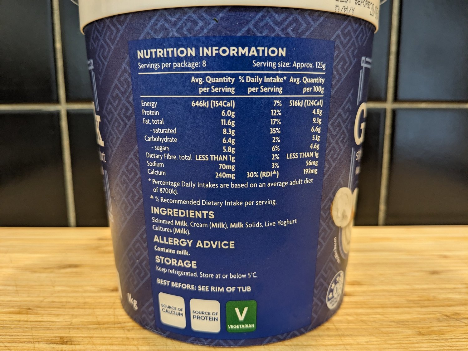 Coles Greek style yoghurt review — Hello Gut Health