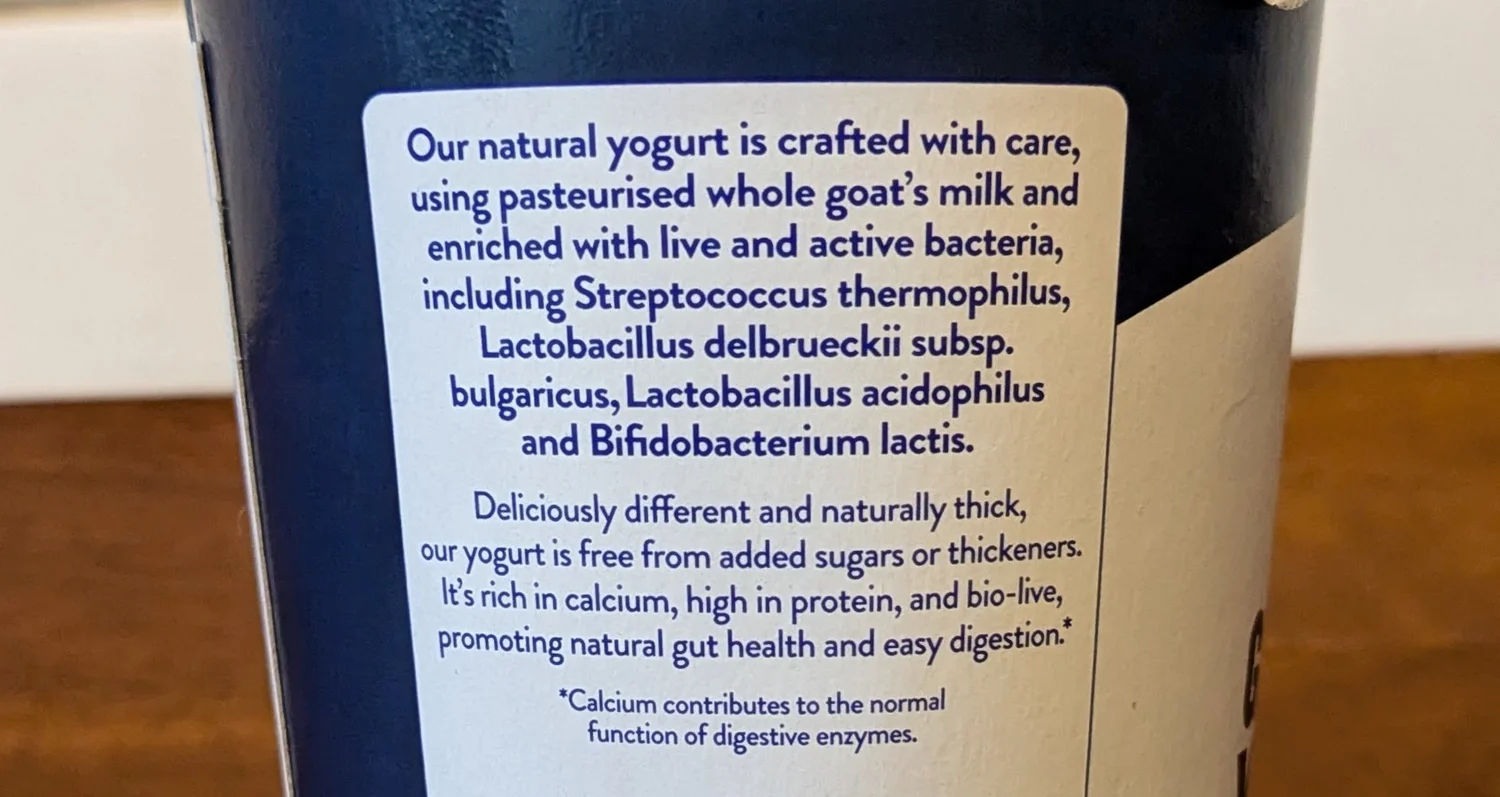 St Helen's Farm goat milk yoghurt review — Hello Gut Health