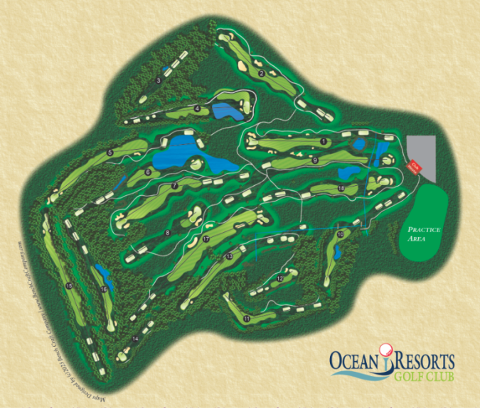 Course — Ocean Resorts Golf Club