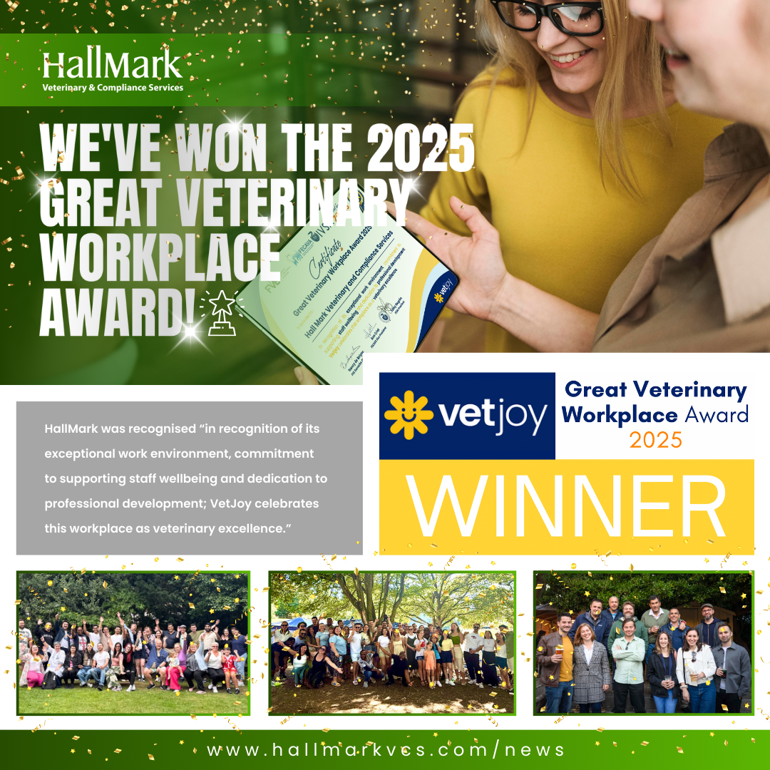 HallMark Wins 2025 Great Veterinary Workplace Award for Excellence in ...