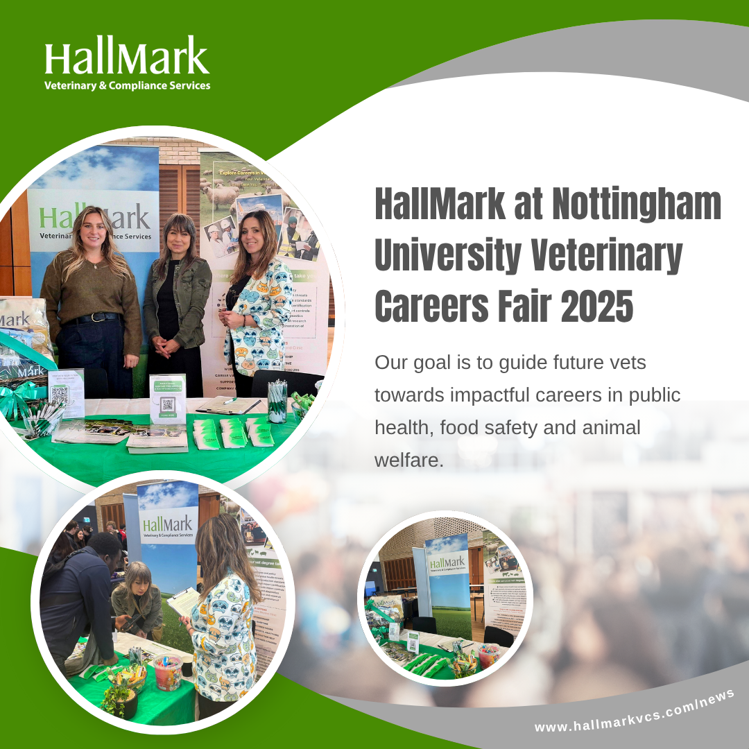 HallMark at the Nottingham University Veterinary Careers Fair 2025 — Hallmarkvcs