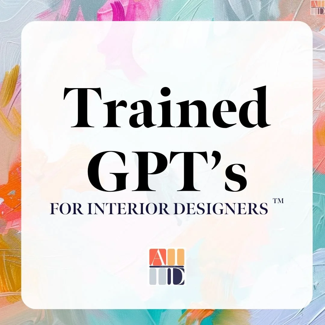 AI for interior designers- online education for design professionals